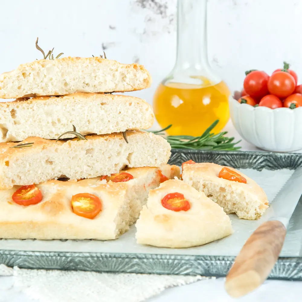 Zelf focaccia maken - basisrecept - Laura's Bakery