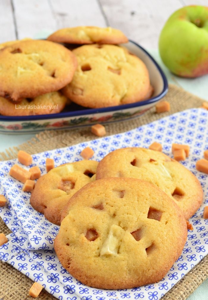 Appel-karamel koeken - Laura's Bakery