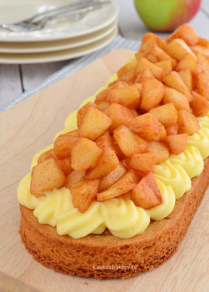 Appel-kaneel slof - Laura's Bakery