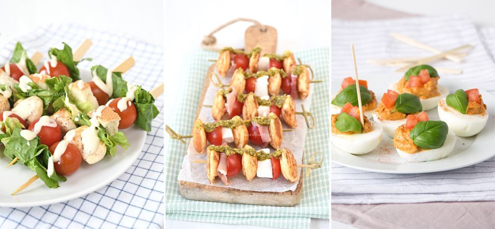 High-tea menu voor Pasen - Laura's Bakery