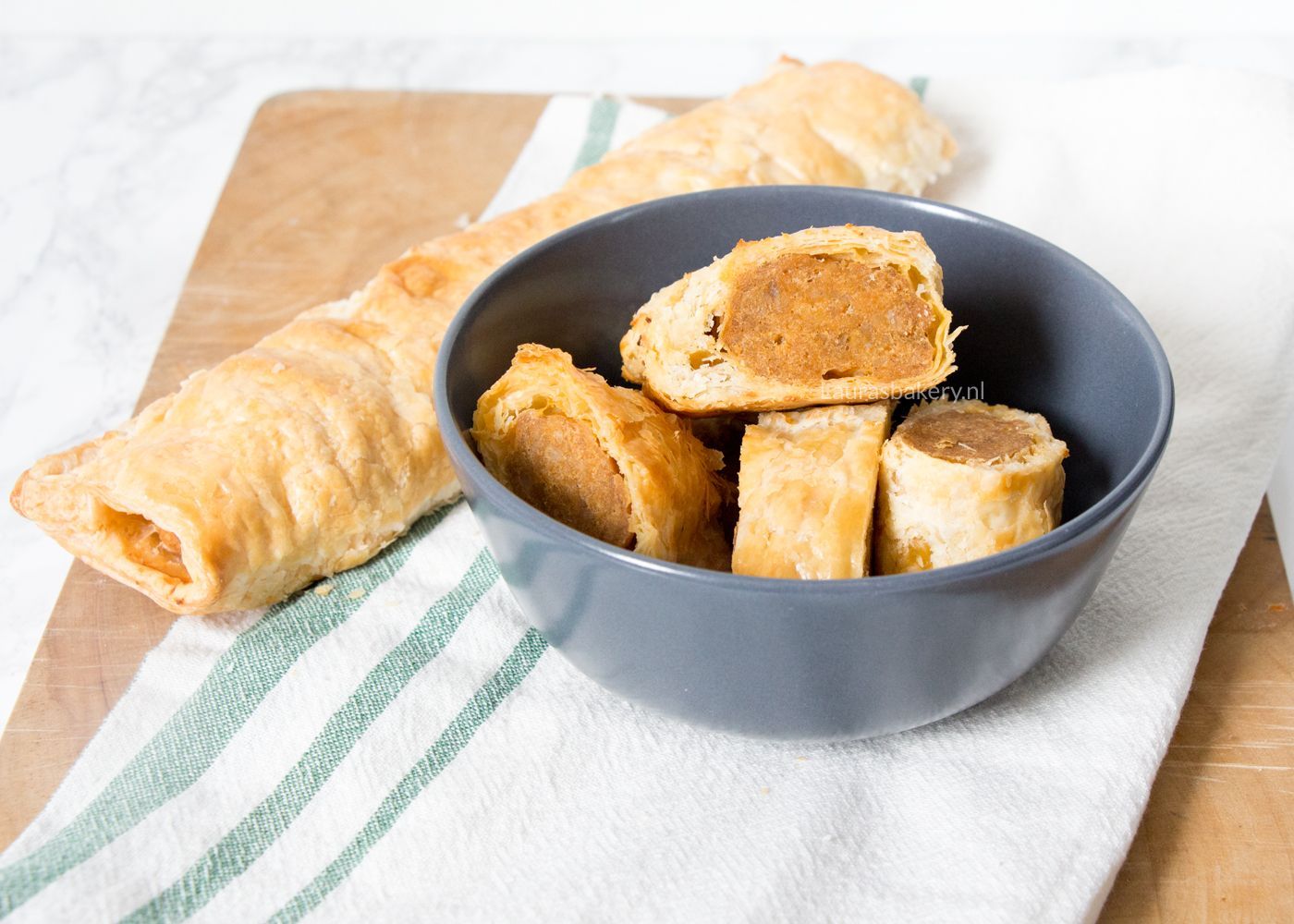 Hartige banketstaaf - Laura's Bakery