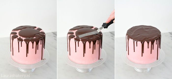 How To Drip Cake Lauras Bakery