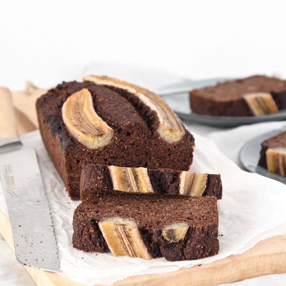 Chocolade bananenbrood (glutenvrij) - Laura's Bakery