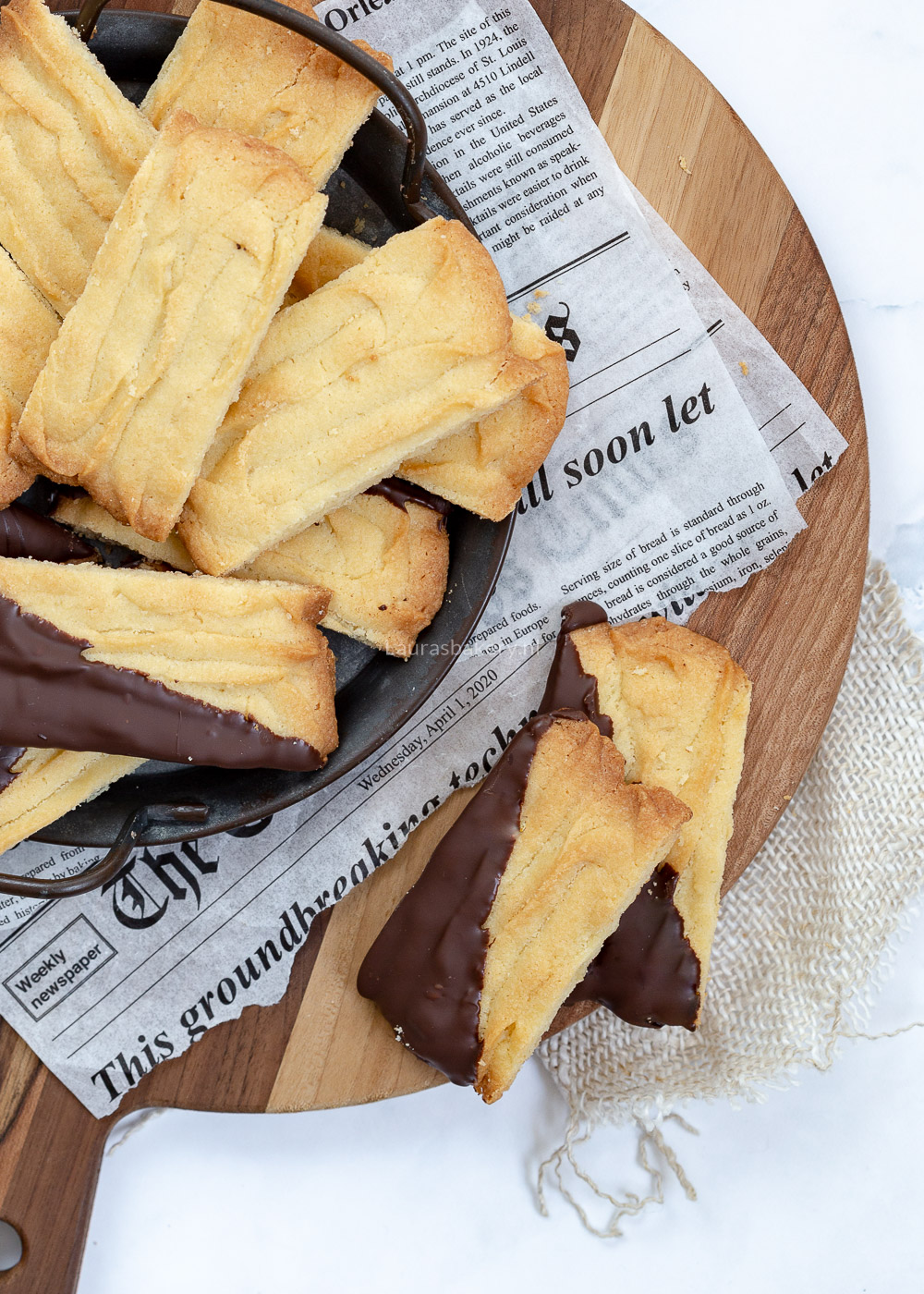 Utrechtse spritsen (chocolade spritsen) - Laura's Bakery