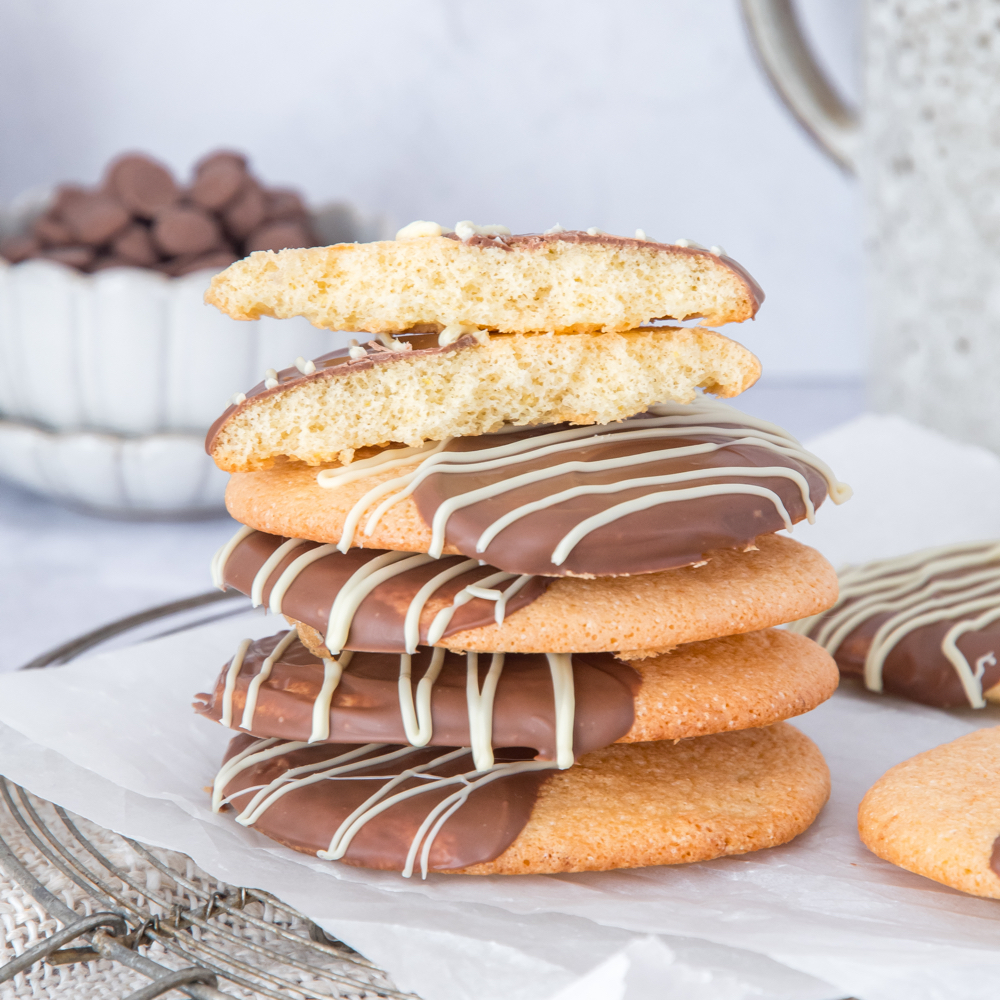 Eierkoeken met chocolade - Laura's Bakery