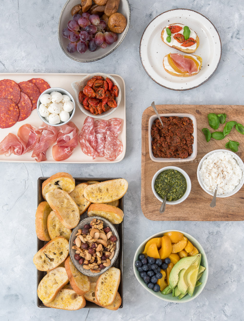 Borrelplank maken: tips en samenstelling ideeën - Laura's Bakery