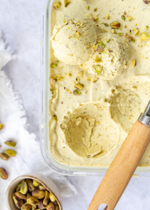 Pistache ijs - Laura's Bakery