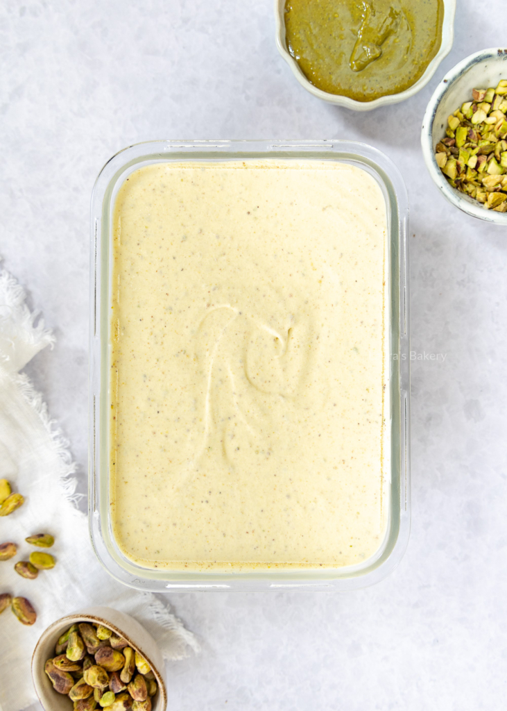 Pistache ijs - Laura's Bakery