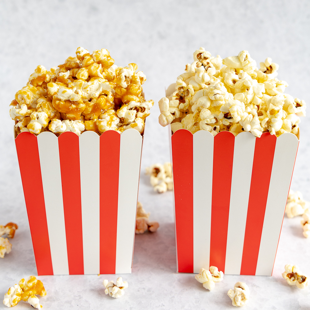 Popcorn maken - Zoet en zout! - Laura's Bakery